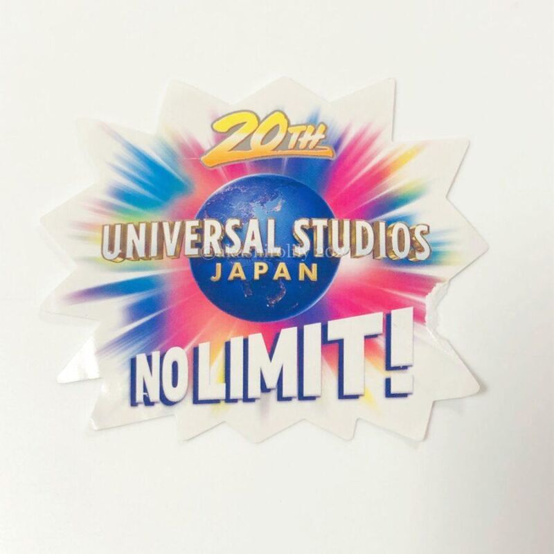 20周年記念の「NO LIMIT（ノーリミット）シール」全5種類はどこで入手できる！？【子連れUSJの楽しみ方】 | MOVE